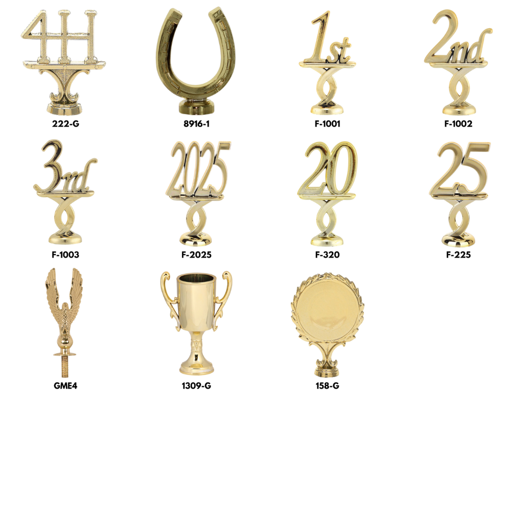 Fair Trophy w/ Column & Trims